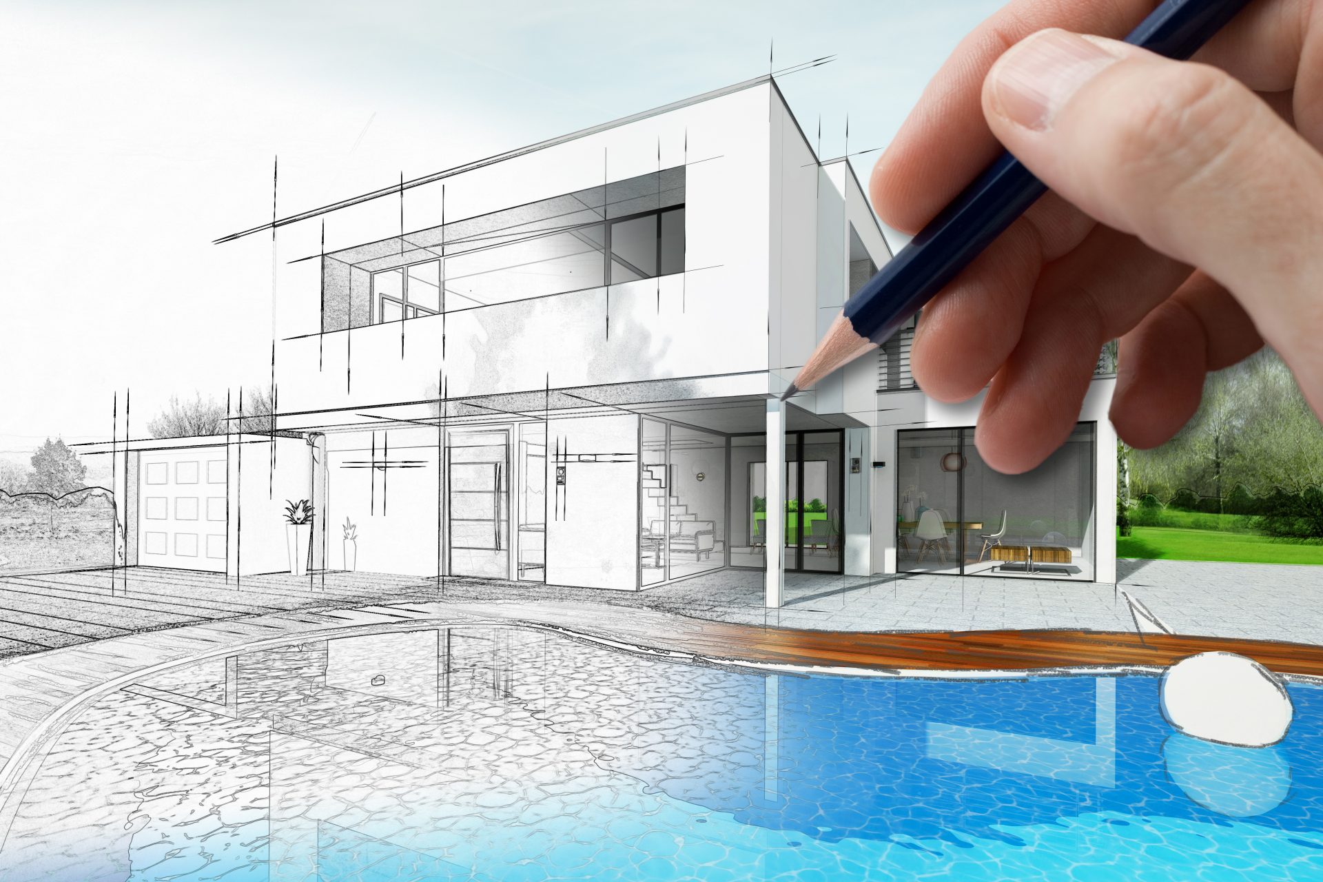 Dream House Design Drawing